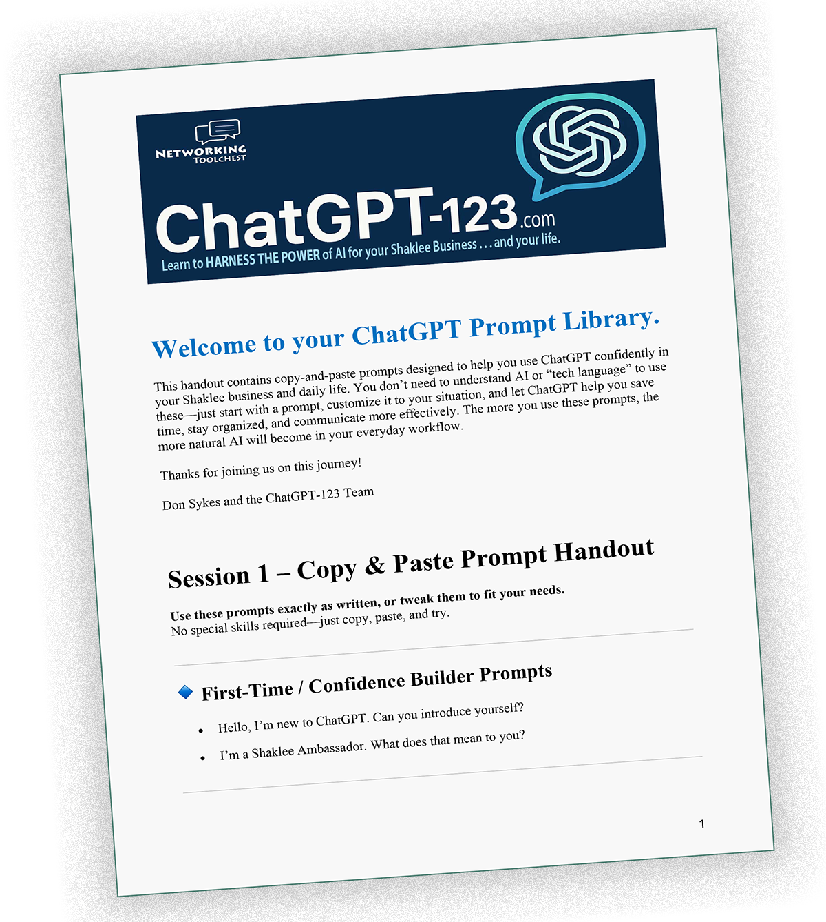 Getting started with AI using ChatGPT